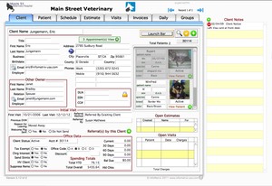Screenshots | Mac OS X™ Veterinary Practice Manager