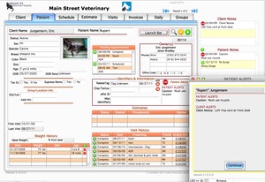 Screenshots | Mac OS X™ Veterinary Practice Manager